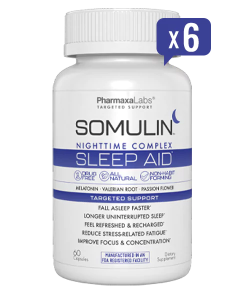 Somulin® - #1 Rated All-Natural Sleep Aid Supplement